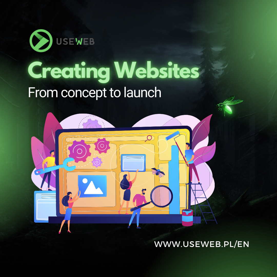 Creating Websites: From Concept to Launch - useWeb Creating Websites: From Concept to Launch - useWeb